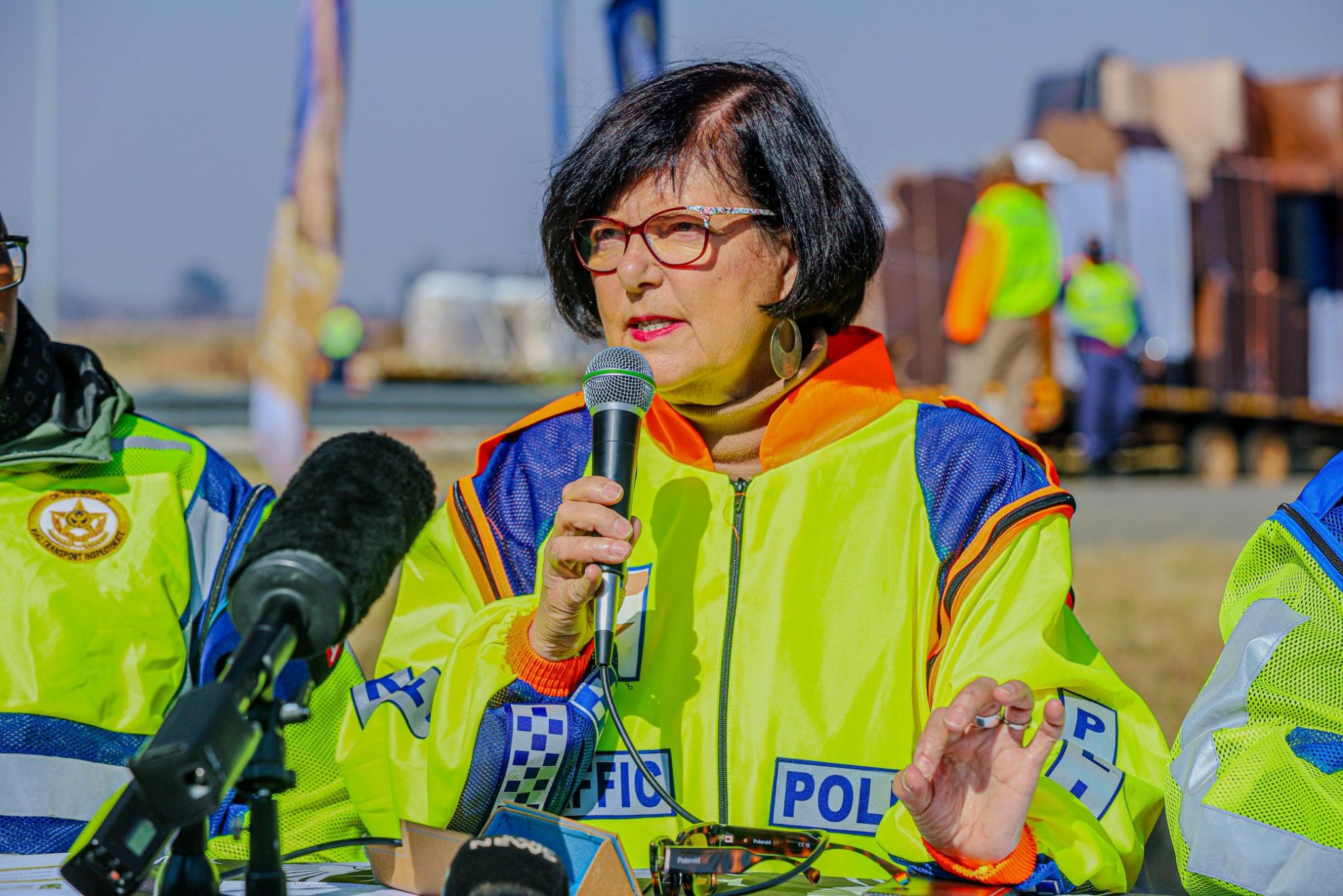 Minister Creecy and Deputy Minister Hlengwa led Road Safety Awareness ...